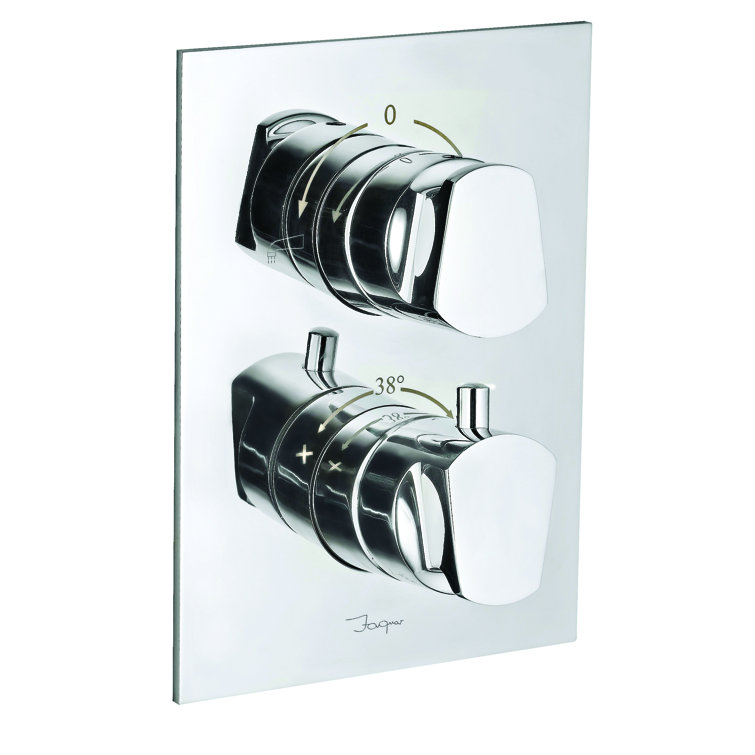 Jaquar Aria Double Exposed Thermostatic Shower Valve Uk